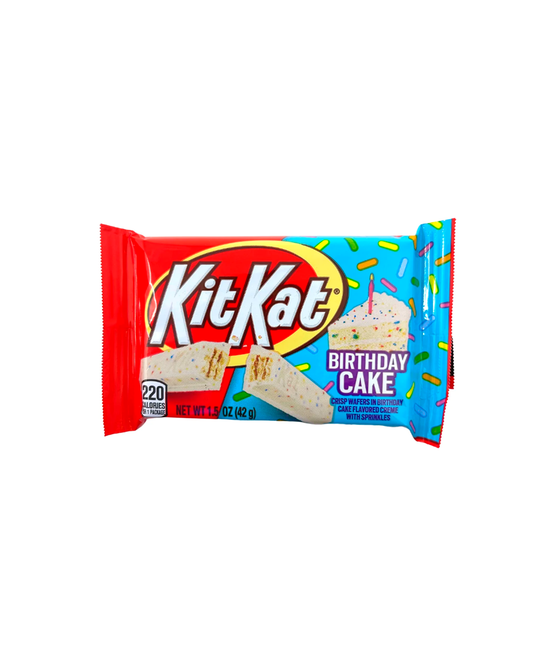 Kit Kat Birthday Cake,Wafer covered with cake-flavoured white chocolate ...