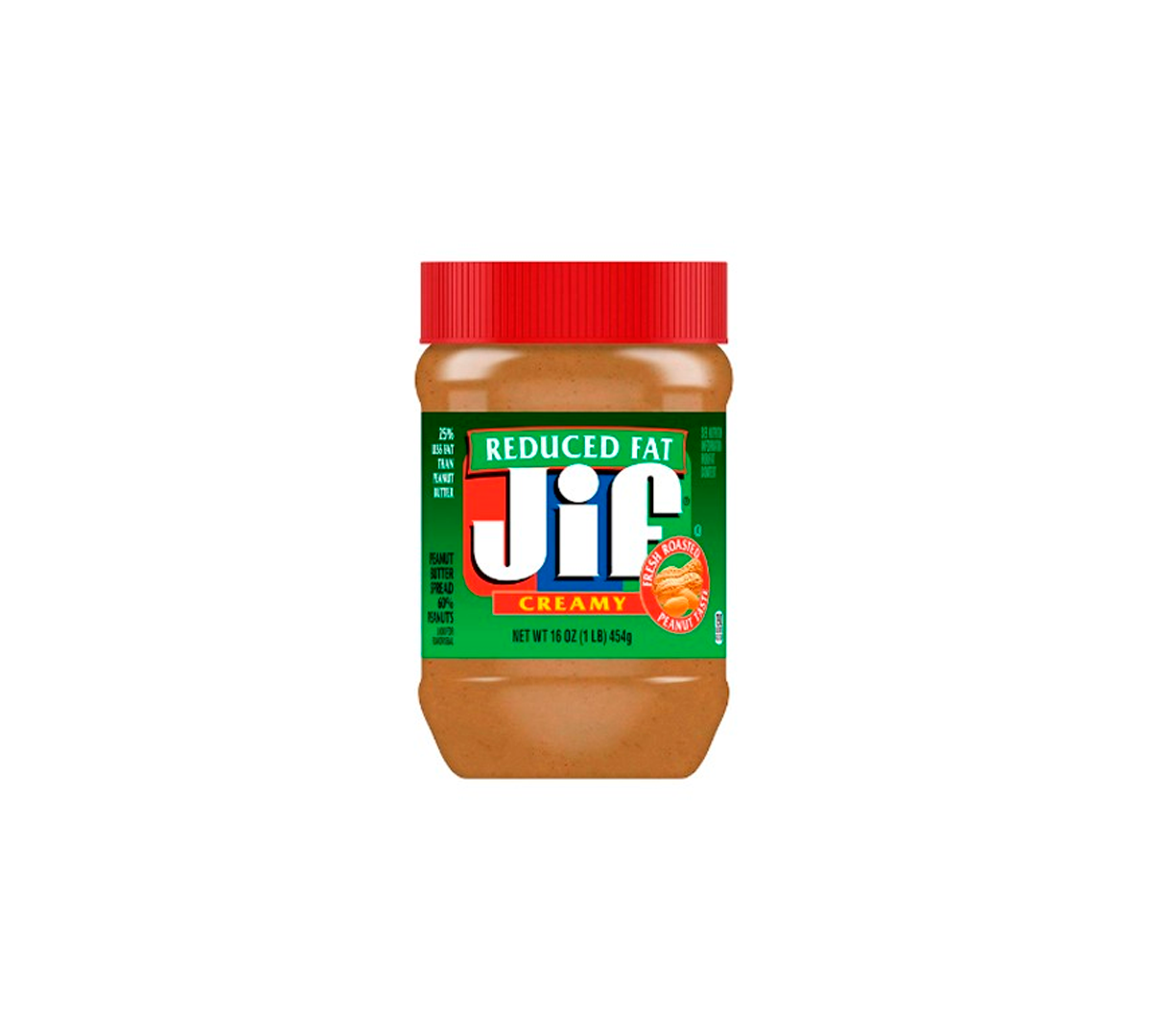 Jif Peanut Butter Reduce Fat - Light Creamy Peanut Butter (454 g ...